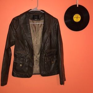 TCEC | Jackets & Coats | Vintage Leather Jacket | Poshmark